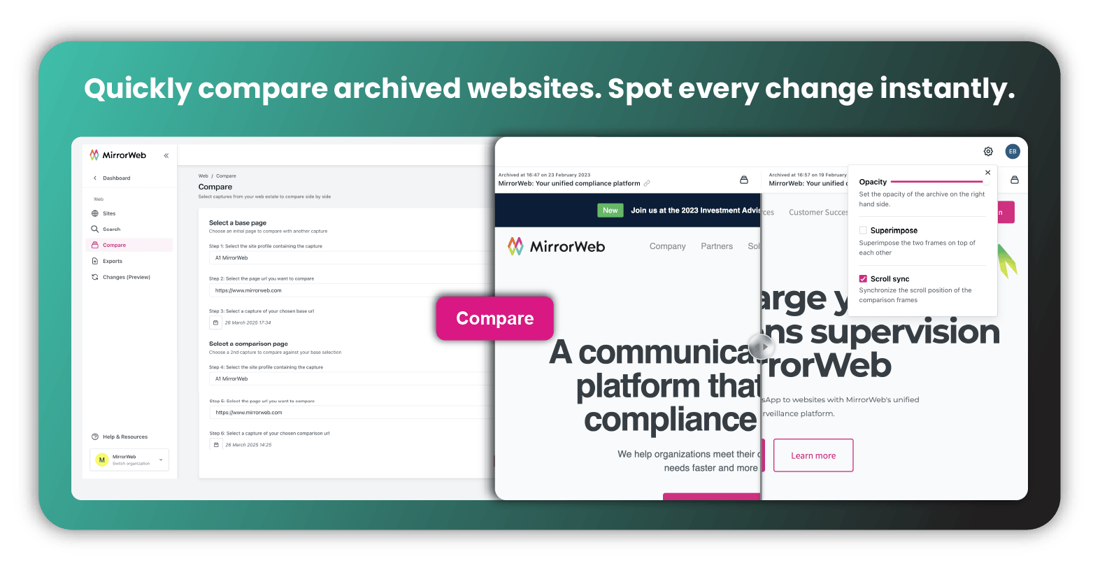 Website Archiving Services | MirrorWeb